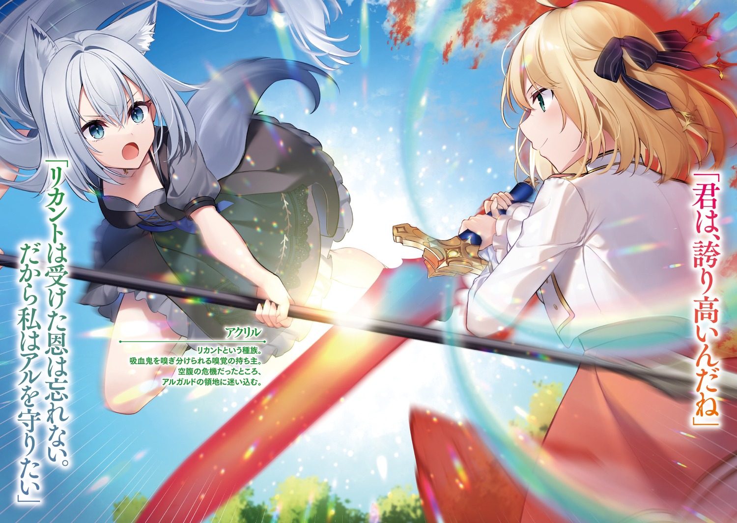 tensei oujo to tensai reijou no mahou kakumei anisphia wynn palletia animal ears sword tagme ...